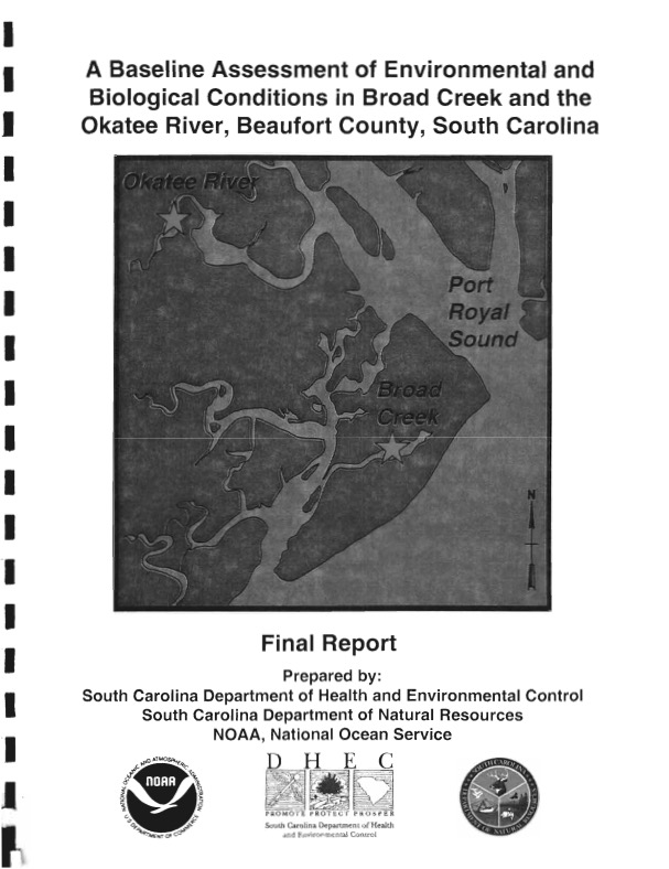 A Baseline Assessment of Environmental and Biological Conditions in ...